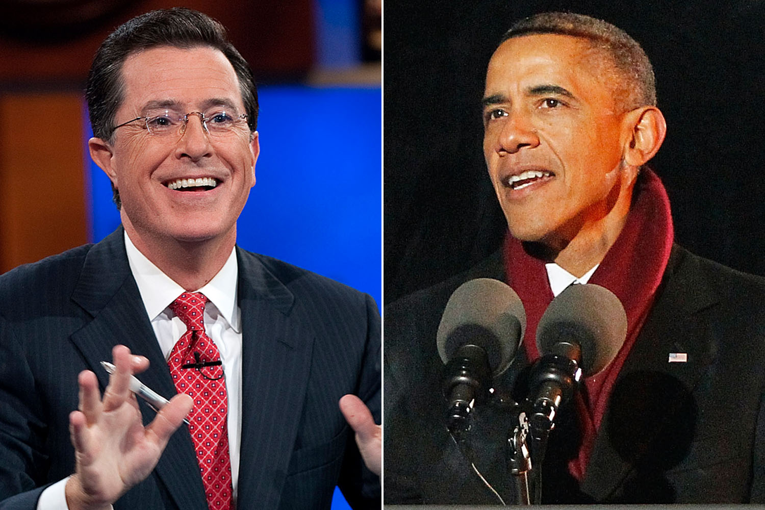Watch: Obama hosts the Colbert Report - Oxygen.ie