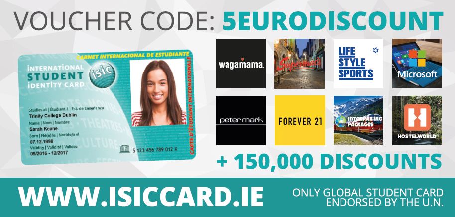 isic card Archives - Oxygen.ie