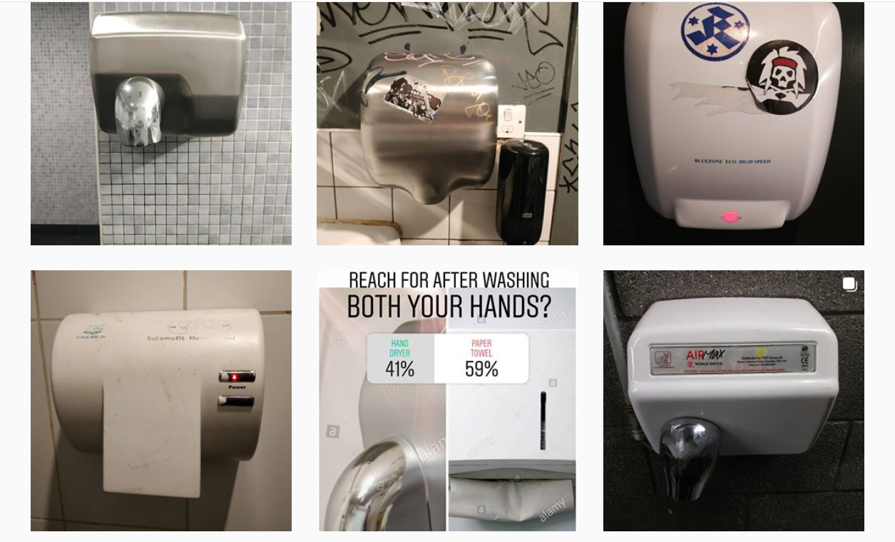 A new blog is reviewing the best pub hand-dryers and it's hilarious ...