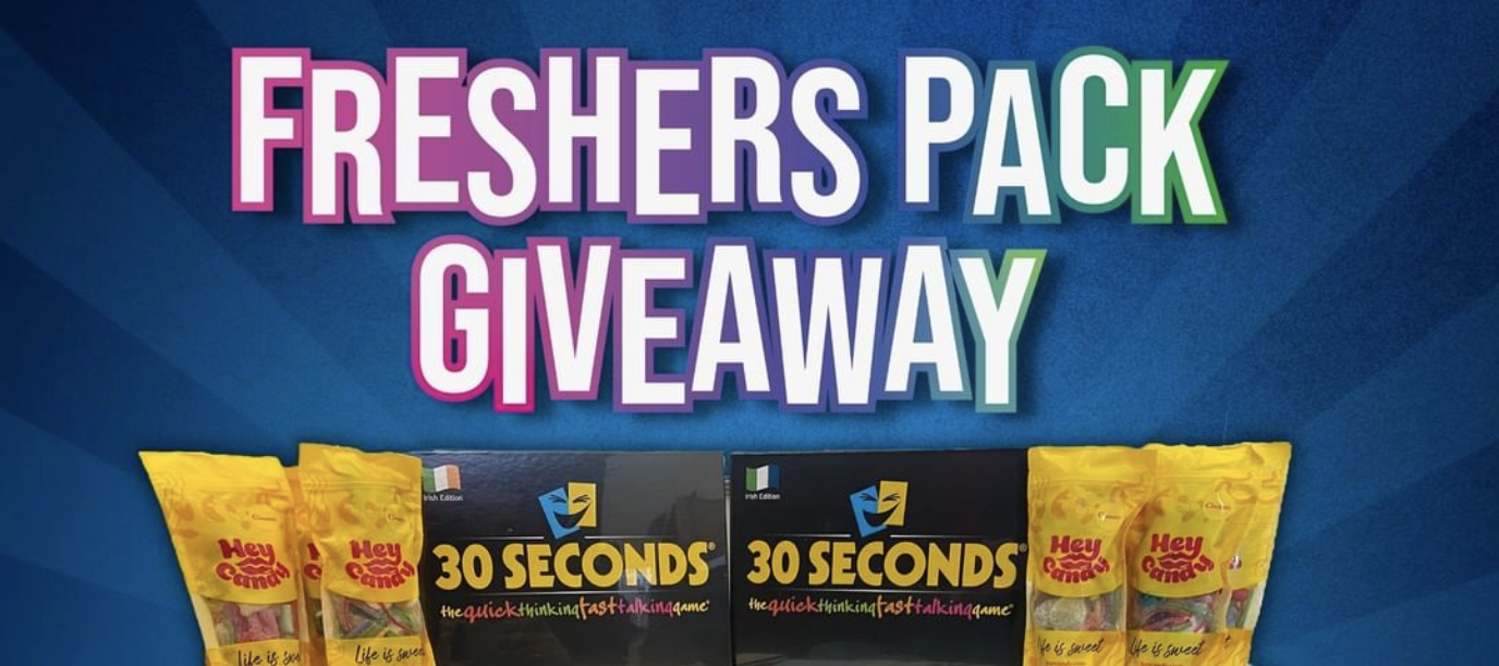 Freshers Pack Giveaway - Launch - Oxygen.ie