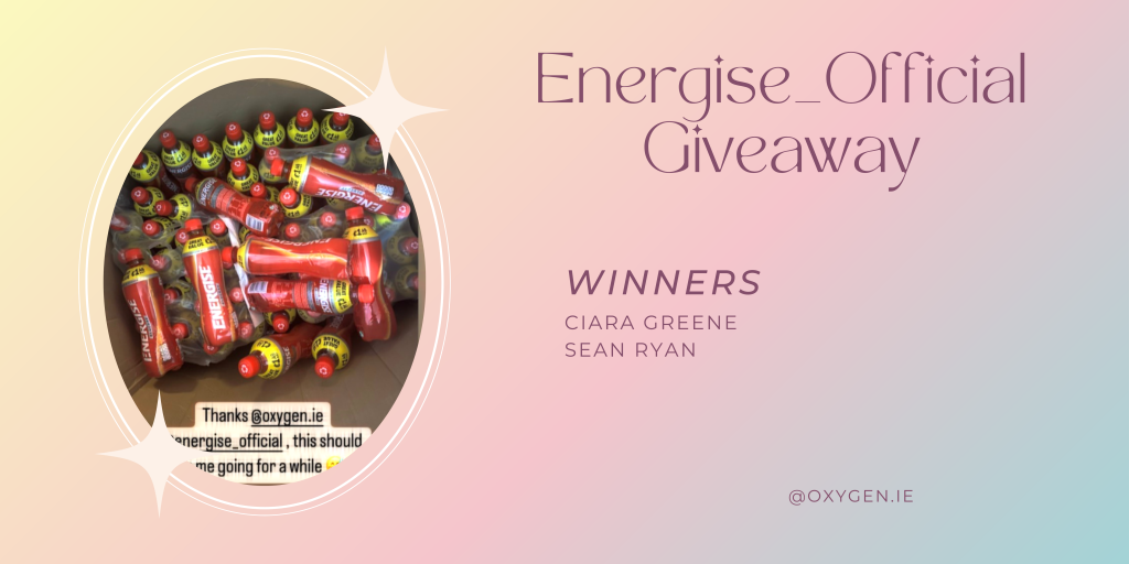 Competition Winners - Oxygen.ie